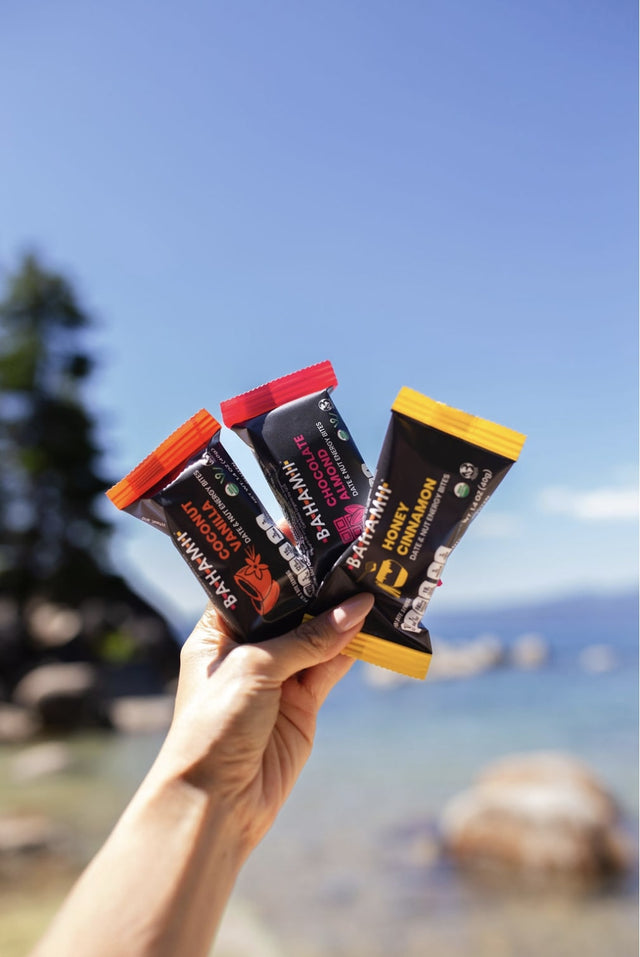 Bahamii Date & Nut Energy Bites | Low-Glyemic Date Bars